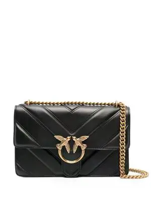 Pinko Shoulder Bag With Love Birds Buckle