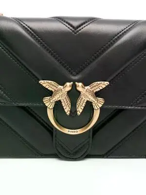Pinko Shoulder Bag With Love Birds Buckle
