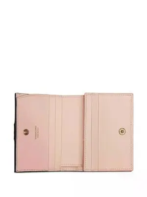 FERRAGAMO Hug Two-tone Leather Wallet