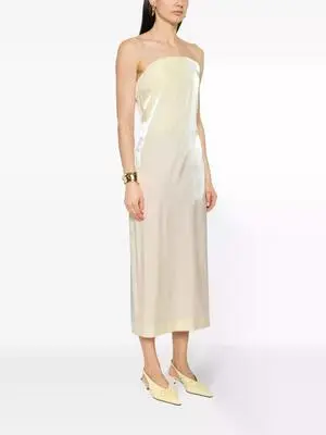 Jacquemus La Robe Carino Midi Dress - Yellow