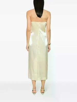 Jacquemus La Robe Carino Midi Dress - Yellow