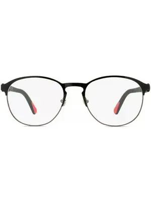 Moncler Ml5192 Oval-frame Glasses - Black