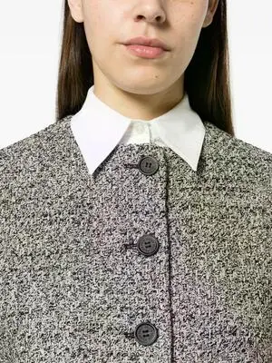 GOLDEN GOOSE Bouclé Cropped Jacket