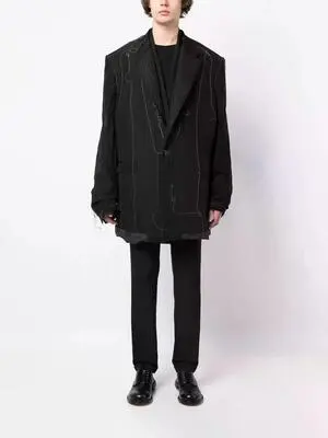 NICOLAS ANDREAS TARALIS Reversible Oversized Blazer