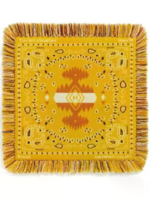Alanui Bandana Jacquard Virgin-wool Cushion