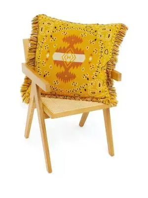 Alanui Bandana Jacquard Virgin-wool Cushion