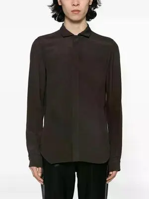 Rick Owens Plain Long-sleeve Shirt