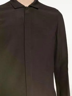 Rick Owens Plain Long-sleeve Shirt