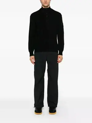C.P. COMPANY Logo-patch Virgin Wool Blend Sweater