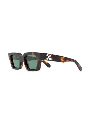 Off-White Square-frame Sunglasses - Brown
