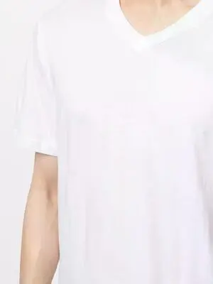 JAMES PERSE Luxe Lotus Jersey V-neck T-shirt