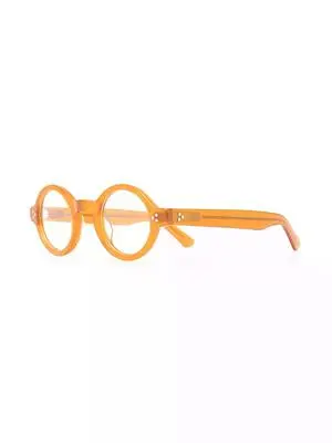 LESCA Burt Round-frame Glasses