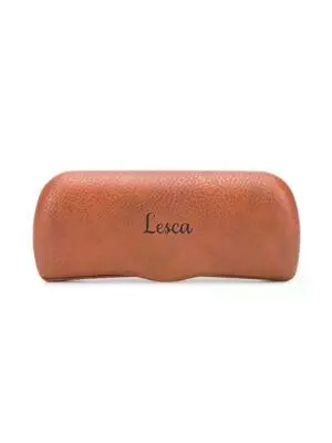LESCA Burt Round-frame Glasses