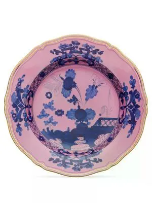GINORI 1735 Oriente Italiano Porcelain Serving Platter - Pink