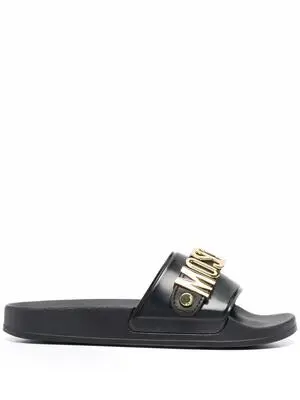 Moschino Logo-plaque Slides