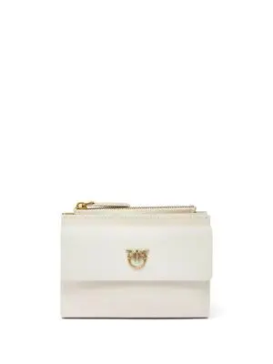 Pinko Love Compact Wallet White