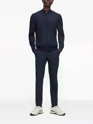 BOSS Zipped Knit Cardigan