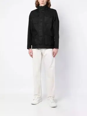 Herno Patch-pocket Field Jacket - Black