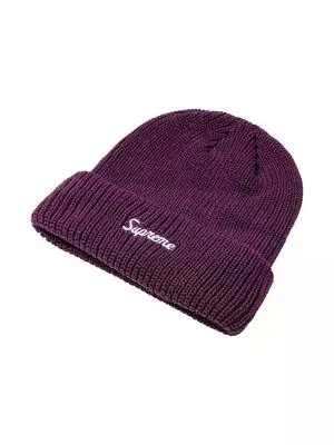 Supreme Loose Gauge Beanie - Purple