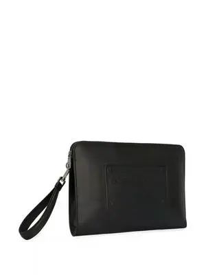 Dolce & Gabbana Logo-debossed Leather Clutch Bag