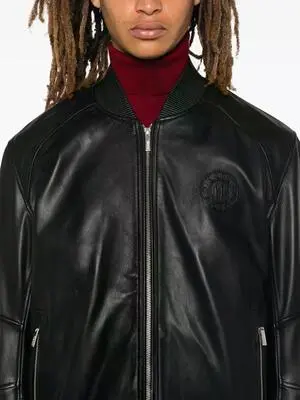 Karl Lagerfeld Lambskin Leather Jacket