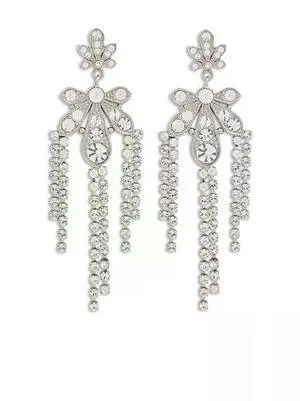 Rabanne Chandelier Crystal-embellished Earrings - Silver