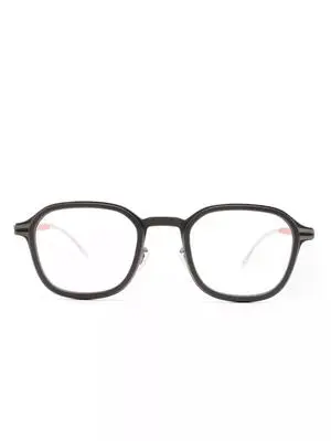 Mykita Curved-corner Square-frame Glasses - Black