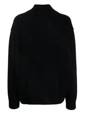 Studio Nicholson Crossover-neck Knitted Jumper