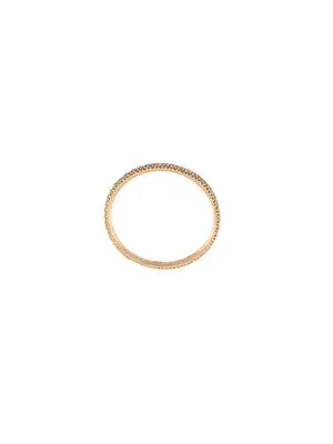 ANITA KO Diamond Band Ring - Metallic