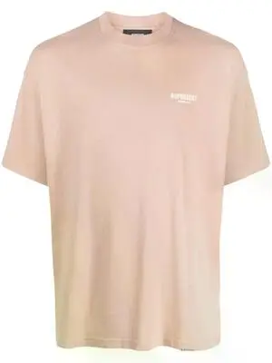 REPRESENT Logo-print Cotton T-shirt