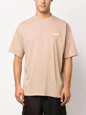 REPRESENT Logo-print Cotton T-shirt