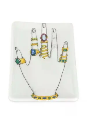 FORNASETTI Mano Con Anelli Ashtray