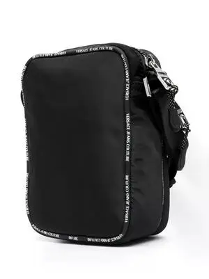 Versace Logo-tape Messenger Bag