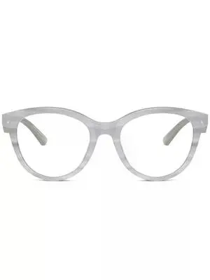 Emporio Armani Round-frame Glasses - Grey
