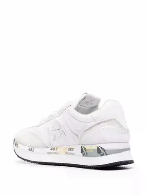 Premiata Conny Lace-up Sneakers - White
