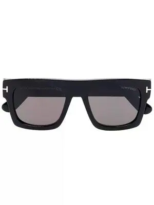 TOM FORD Ft0711 Square-frame Sunglasses - Black