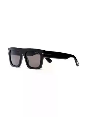 TOM FORD Ft0711 Square-frame Sunglasses - Black