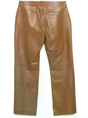 JIL SANDER Leather Trousers