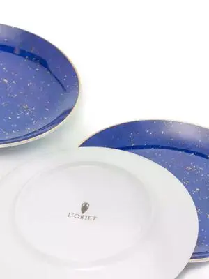 L'Objet Lapis Canapé Set Of Four Plates