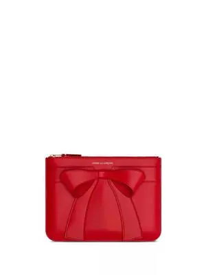Comme Des Garçons Big Bow Purse - Red