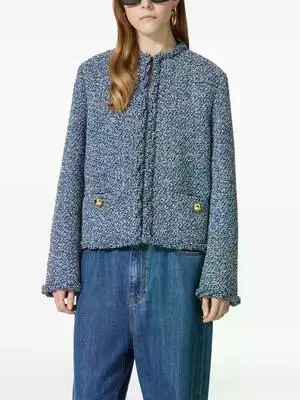 Valentino Garavani Denim Tweed Jacket