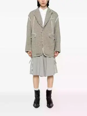 MIDORIKAWA Raw Edge Blazer