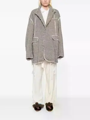 MIDORIKAWA Raw Edge Blazer
