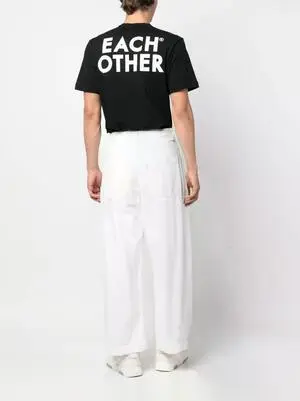 Each X Other Logo-embroidered Cotton T-shirt