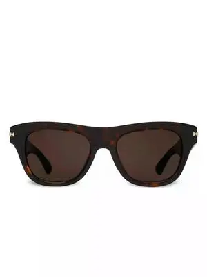 Burberry Logo Bar Square Sunglasses - Brown