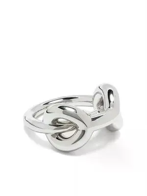 Charlotte Chesnais Binary Chain Sterling Ring - Silver
