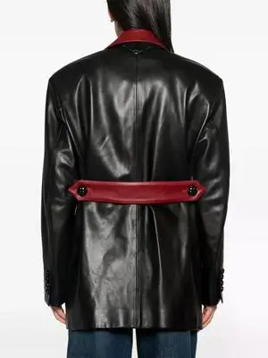 Rabanne Leather Blazer