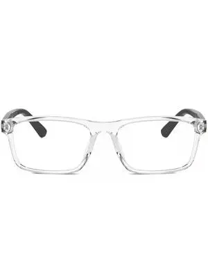 POLO RALPH LAUREN EYEWEAR Rectangle-frame Glasses - White