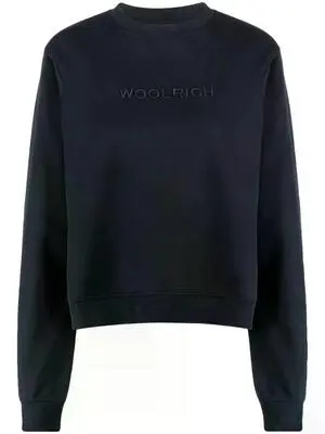 Woolrich Logo-embroidered Crew-neck Sweatshirt