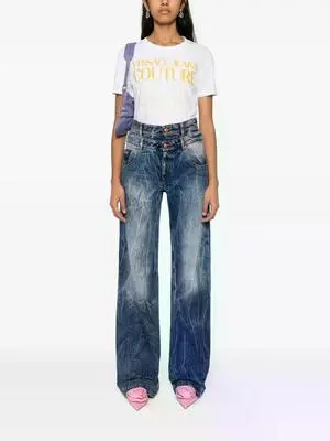 Versace Upside Down Logo T-shirt